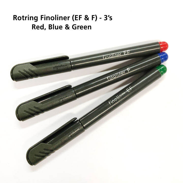 Rotring Finoliner (EF & F) - 3 pcs. | Lazada PH