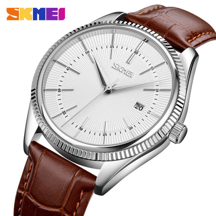 SKMEI Top Luxury Brand Men Business Fashion Watch Date Quartz Mens ...