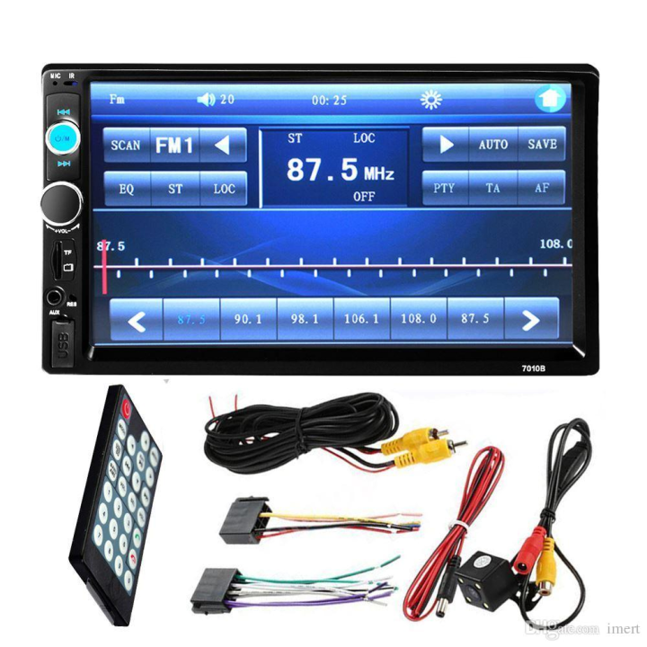 Double DIN Mobil Universal 7 inch Head unit Mirrorlink Function ...