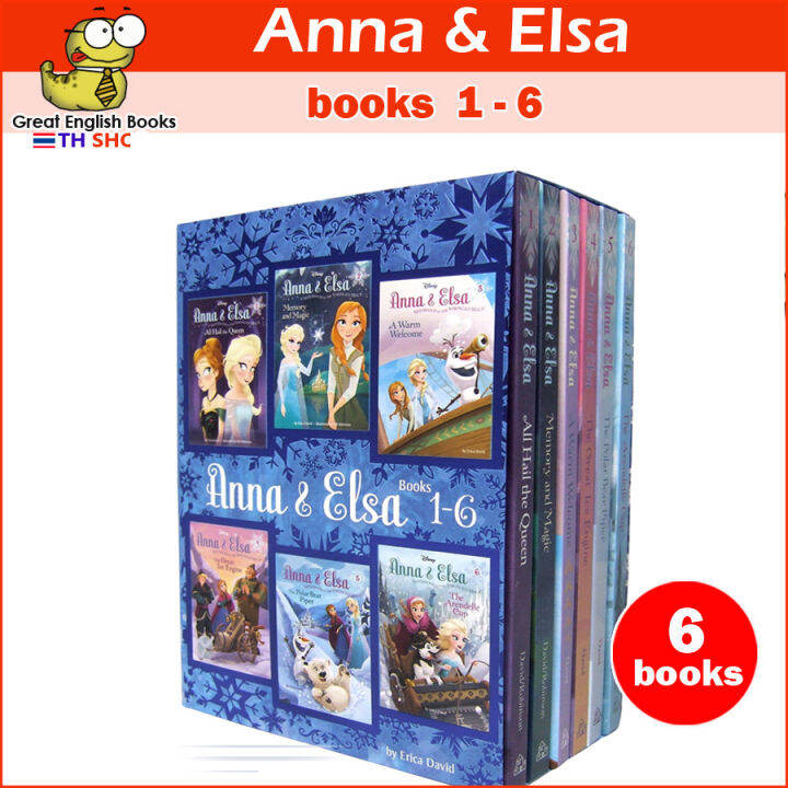(In Stock) พร้อมส่ง *ลิขสิทธิ์แท้ Original* Anna & Elsa: Books 1-6 ...