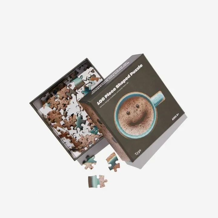 TYPO - 100 PIECE PUZZLE - COFFEE STENCIL FACE | Lazada PH