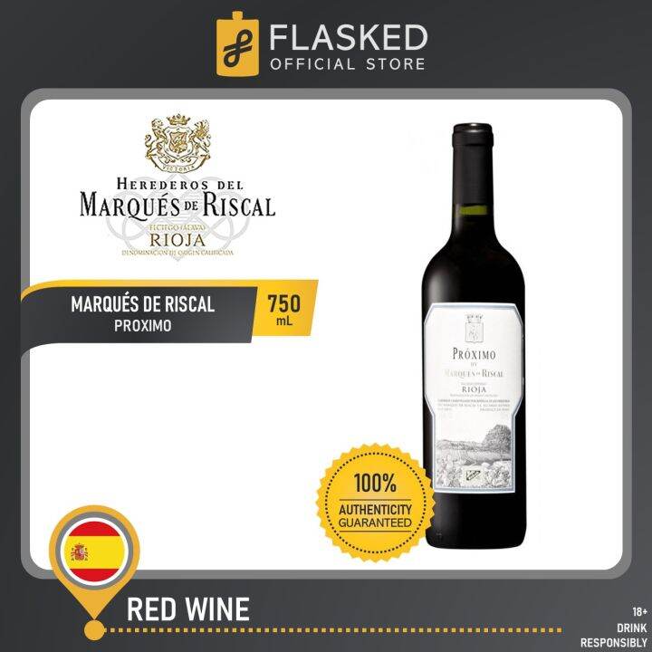 Marques de Riscal Proximo Red Wine 750mL | Lazada PH