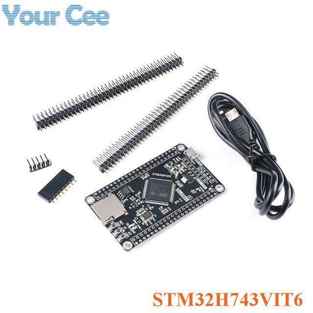 Stm32h750vbt6 Stm32h743vit6 Stm32h7 Development Board Stm32 System Board M7 Core Board Tft ...