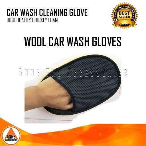 New Improved Soft Microfiber Plush Mitt Car Wash Mitten Washing Glove ...