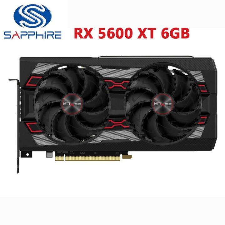 Sapphire Radeon RX 5600 XT 6G D6 Video Card For AMD RX5600XT 6GB RX5600 ...