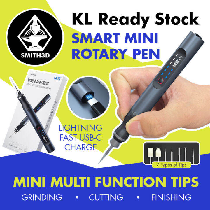 MaAnt D1 Smart Rechargable Electric Grinding Pen Polishing Cutting ...