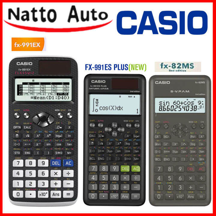 Scientific Calculator CASIO Fx-991ES Plus/Fx-991EX Contains 417 ...