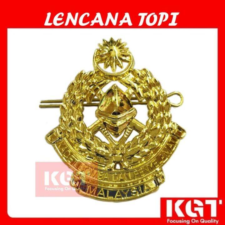 LENCANA TOPI KADET BOMBA DAN PENYELAMAT MALAYSIA (BADGE BERET KADET ...