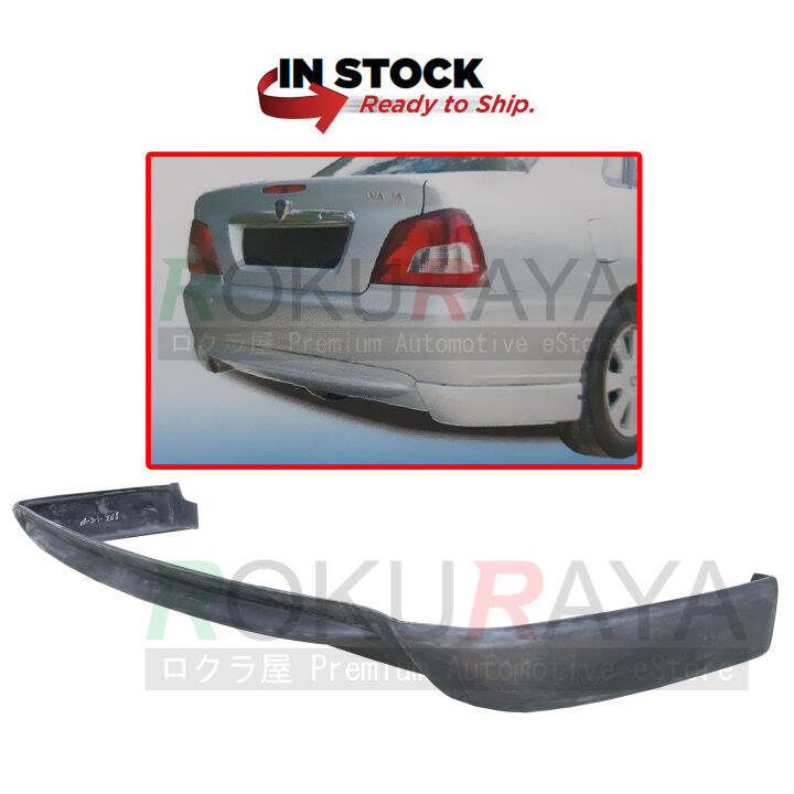 Proton Waja (2000 - 2011) Sport Style Rear Back Skirt Skirting Bumper ...