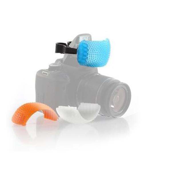 JYC Universal 3 Colour Pop-Up Flash Speedlite Soft Diffuser Set for ...