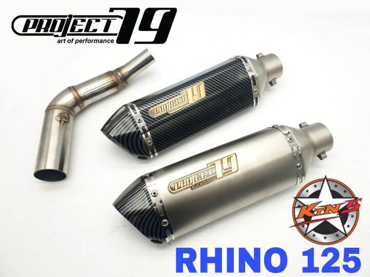 Project79 Exhaust KTNS RHINO 125 Mini Ducati Slip On Piping Muffler ...