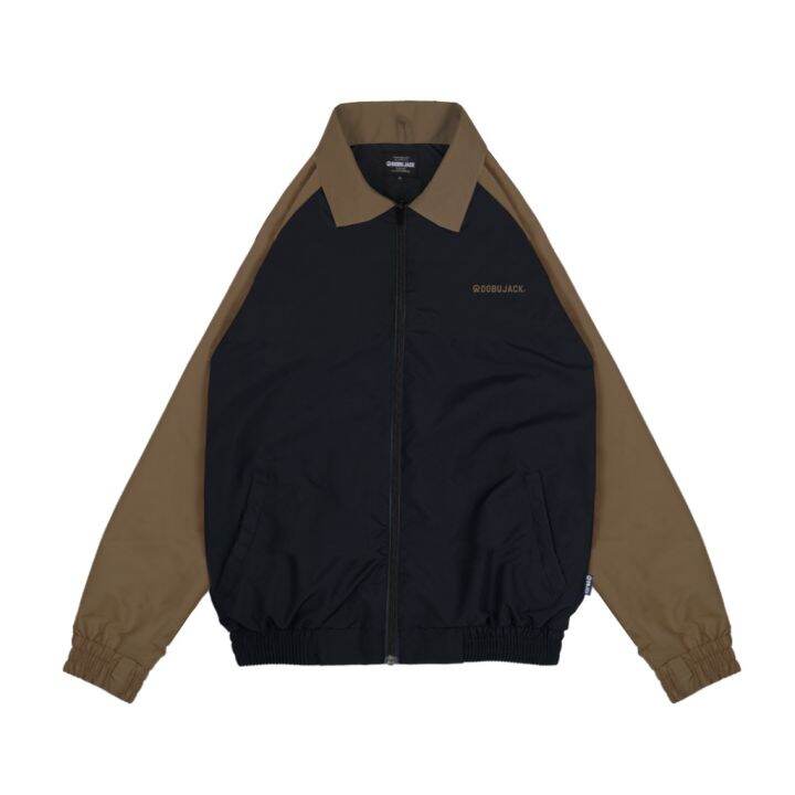 Dobujack Tracktop Suit Jacket Ogre Black Saga Cream | Lazada Indonesia