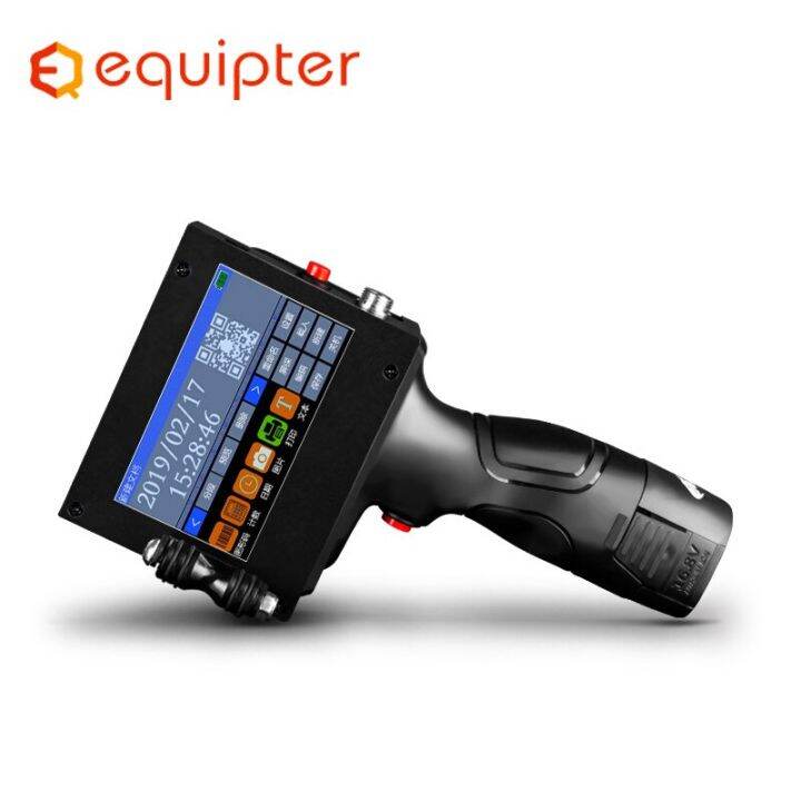 Inkjet Label Printer Portable Hand Jet Handheld Thermal For Logo ...