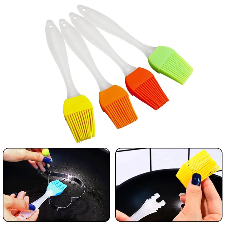 Silicone Grill Brush Bread Chef Brush Pastry Oil Cooking Smear Cream ...