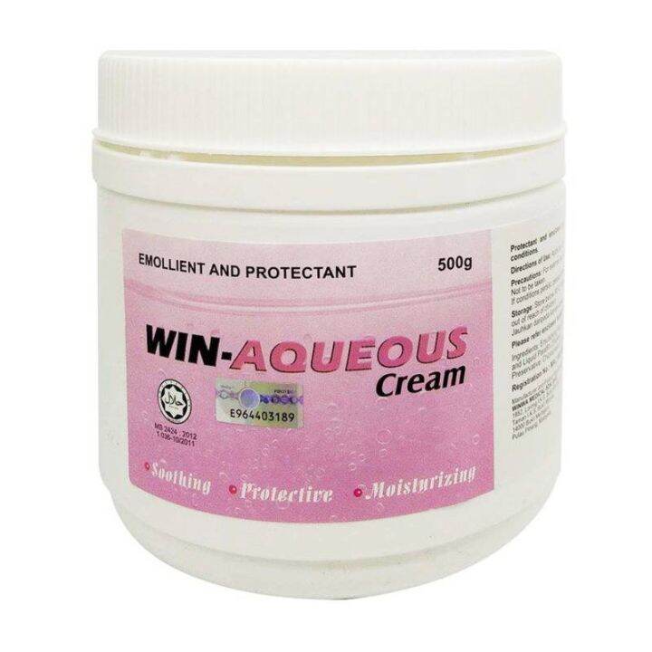 WIN-AQUEOUS Cream for dry skin (100g / 500g) | Lazada