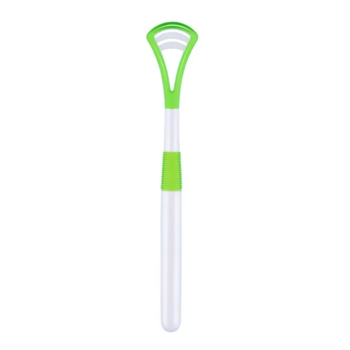 Silicone Tongue Scraper 3 Layer Oral Hygiene Cleaner Brush Fresh Breath ...