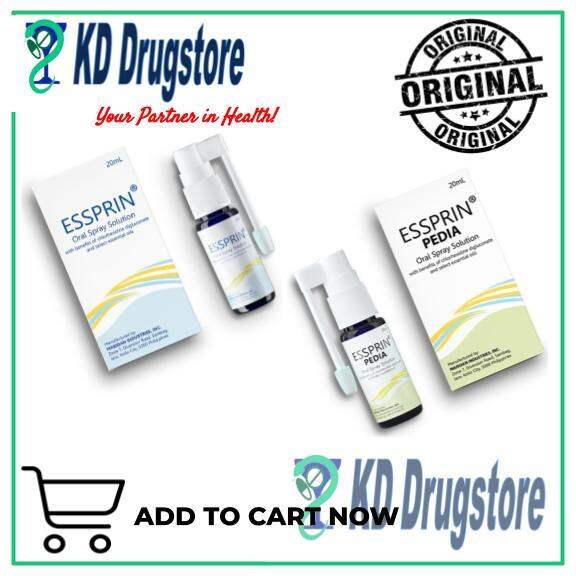 ESSPRIN PEDIA/ ADULT ORAL SPRAY SOLUTION 20ML | Lazada PH