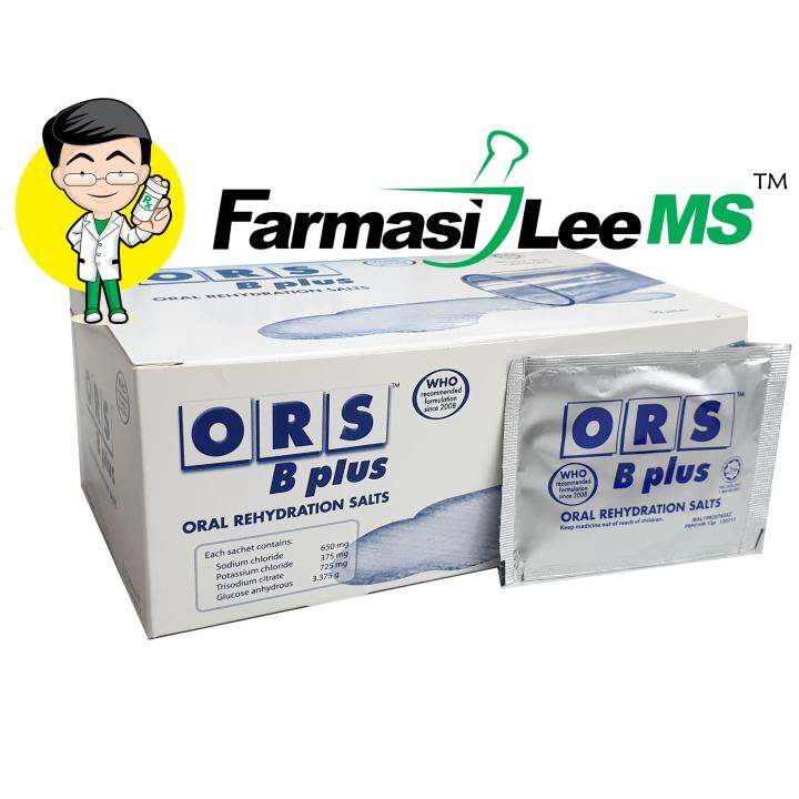 Oral Rehydration Salt ORS plus 50 packets Original (Exp 02/2025) | Lazada