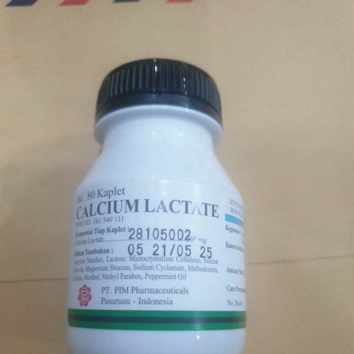 kalk seles isi 80 tablet calcium PIM | Lazada Indonesia