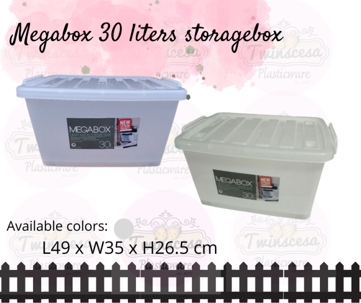 MEGABOX 30 LITERS | Lazada PH