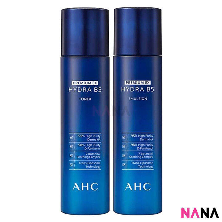 AHC Premium Ex Hydra B5 Set: Toner 140ml + Lotion 140ml | Lazada PH