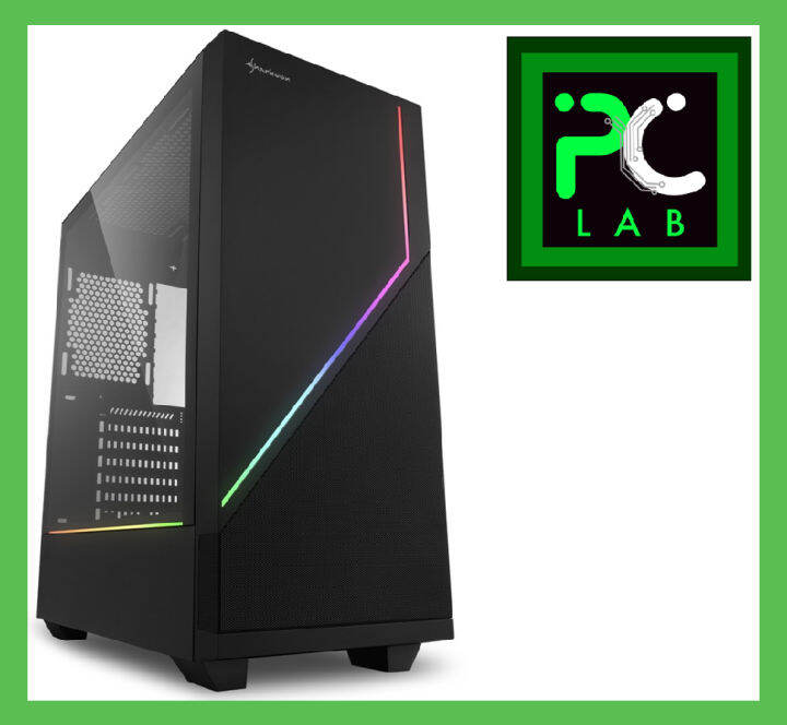 Sharkoon RGB Flow with 1x120mm RGB Fan- Black | Lazada PH