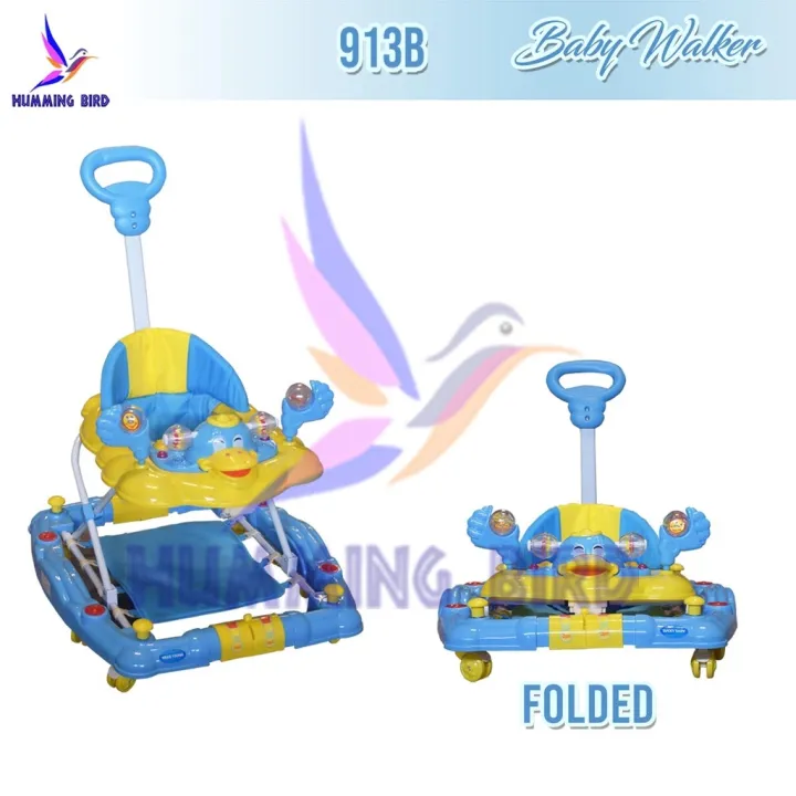 Hummingbird Baby Walker Convert to Rocker with Pusher Floormat | Lazada PH