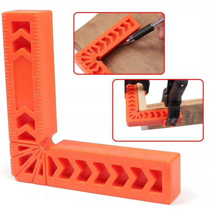 ((Right-Angle Ruler orange))~~~~~Woodworking Right Angle Auxiliary ...