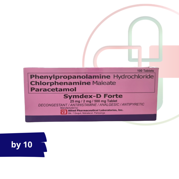 Symdex Forte Tablet by 10 (GENERICS) | Lazada PH