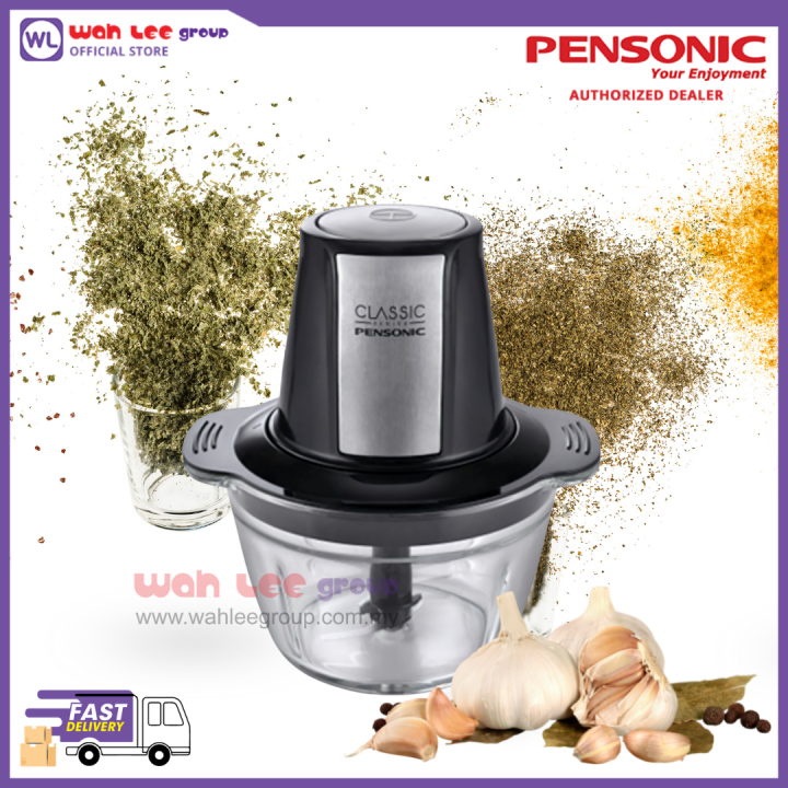 Pensonic Classic Series Food Chopper (Glass Bowl) PB6005GX PB-6005GX ...