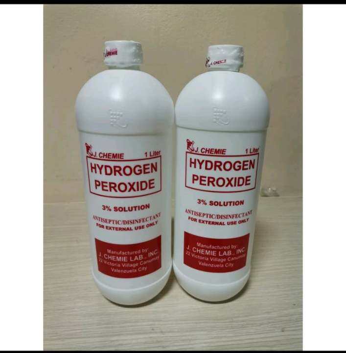 hydrogen Peroxide 1 liter - 3% Solution ( BUY 2 AND SAVE MORE ) ( exp ...