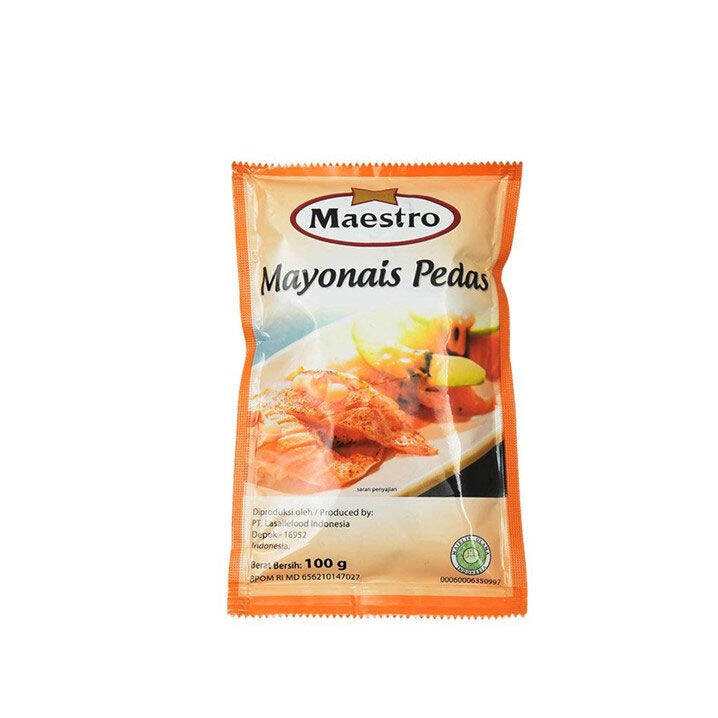 Maestro Mayonnaise Pedas Sachet 100 g | Lazada Indonesia