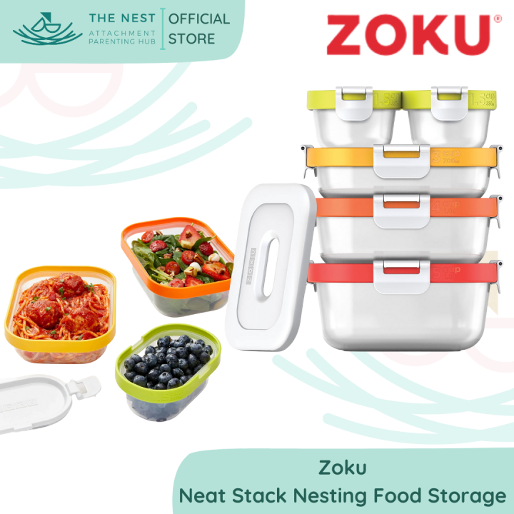 Zoku Neat Stack Nesting Food Storage | Lazada PH