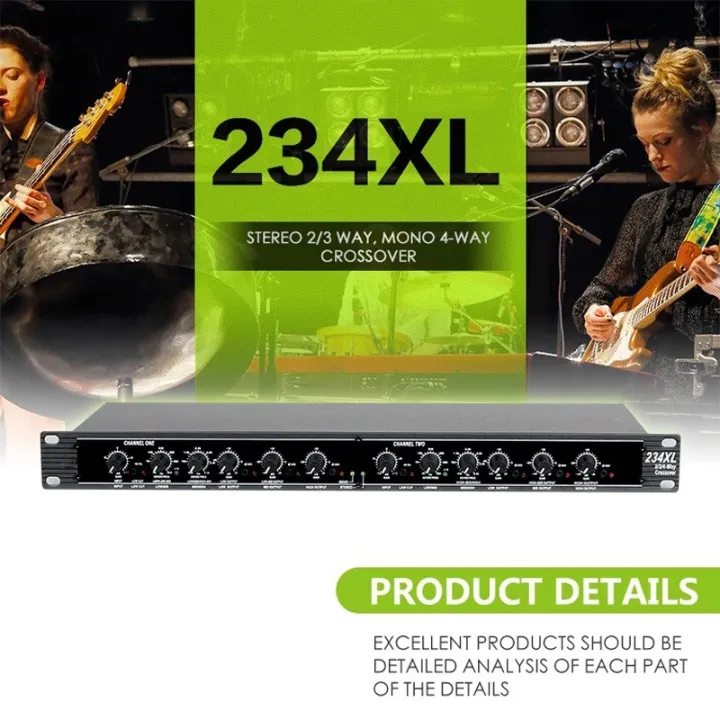 234XL Stage Performance Professional Dsp Crossover Karaoke Speaker ...