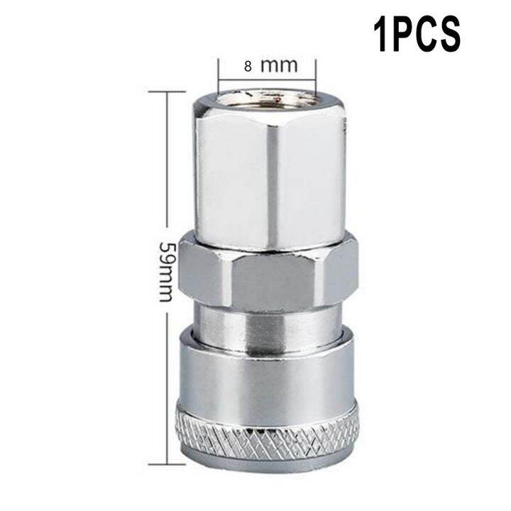 Pneumatic Connector Air Compressor SM Silver Socket Connector Fittings ...