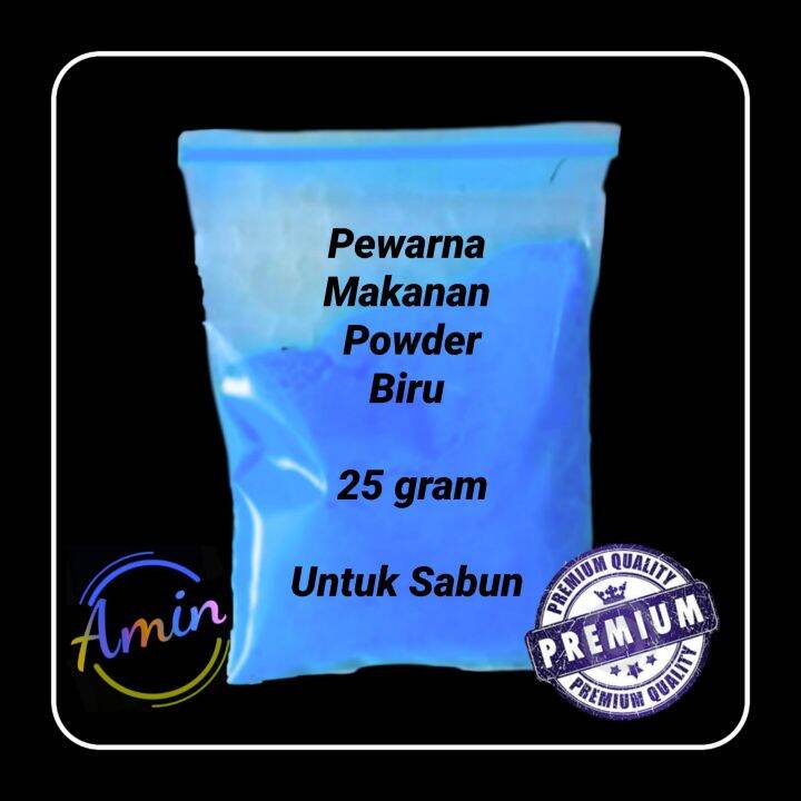 PEWARNA MAKANAN BIRU BUBUK POWDER 25 GR | Lazada Indonesia