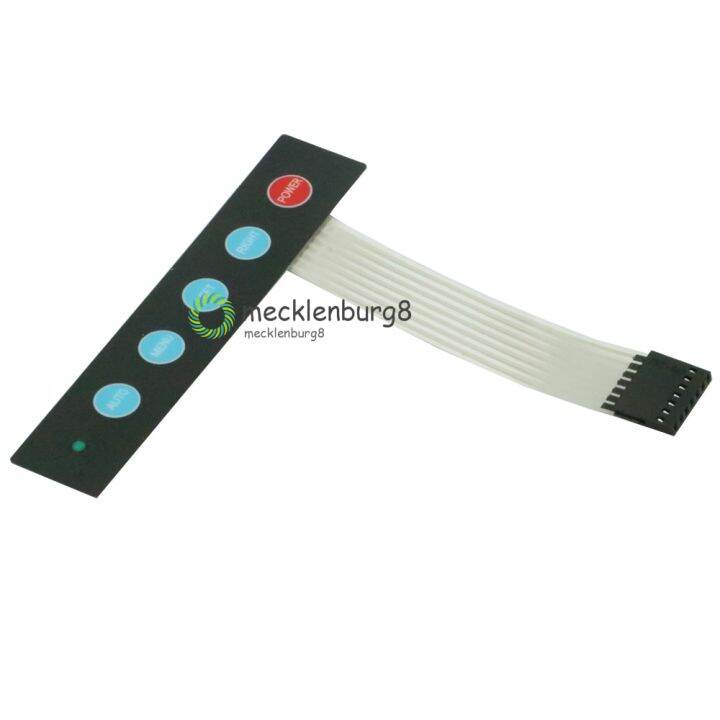 Brand Led 1x5 Matrix Array 5 Key Membrane Switch Keypad Keyboard Menu