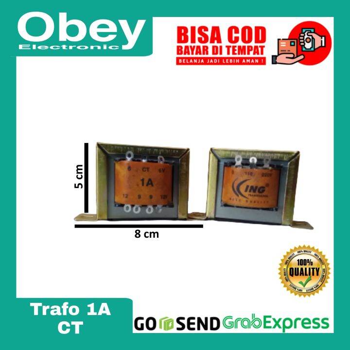 Trafo King 1A CT 12V KING | Lazada Indonesia