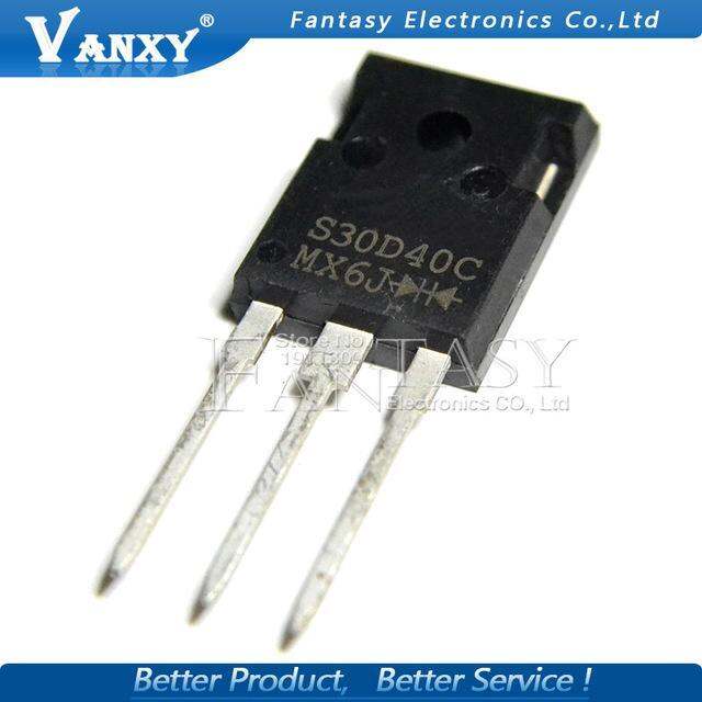 5pcs S30D40 Schottky S30D40C common cathode 30A 40V original authentic ...