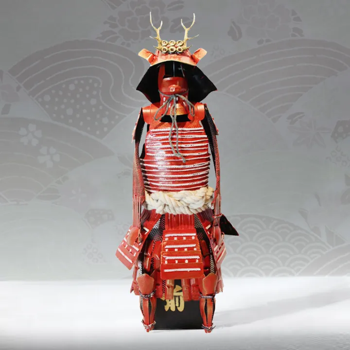 Retro Japanese samurai armor model Sanada Yukimura ornaments decoration ...