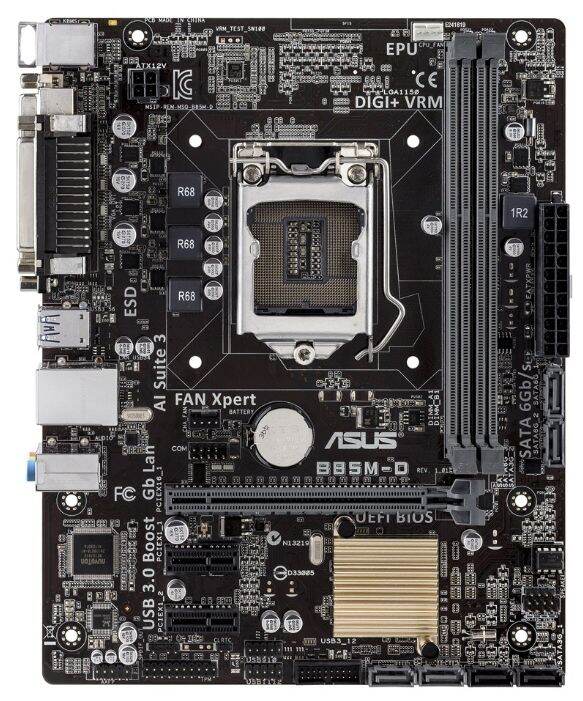 1150/MAINBOARD/ASUS B85M-V/M-ATX/DDR3/GEN4 | Lazada.co.th