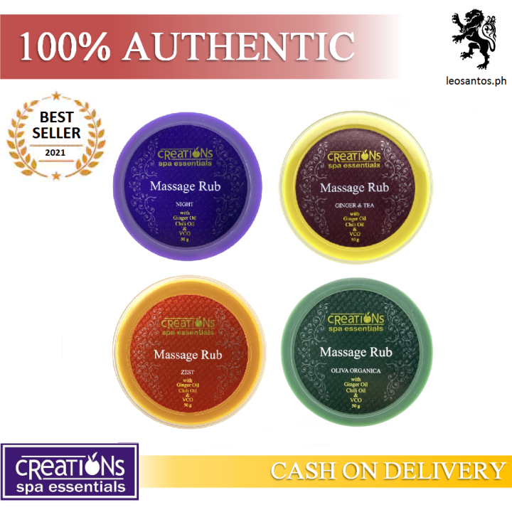 Creations Spa Essentials Massage Rub (50g) | Lazada PH