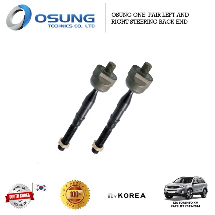 (XM-1) Kia Sorento XM Facelift 2013 Left And Right Steering Rack End (1 ...