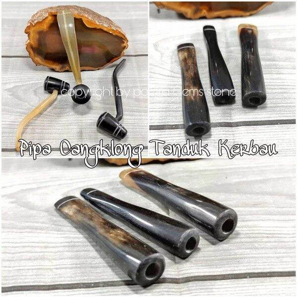 Pipa Cangklong Once Tanduk Kerbau Minimalis Rasa Gurih dan Nikmat ...