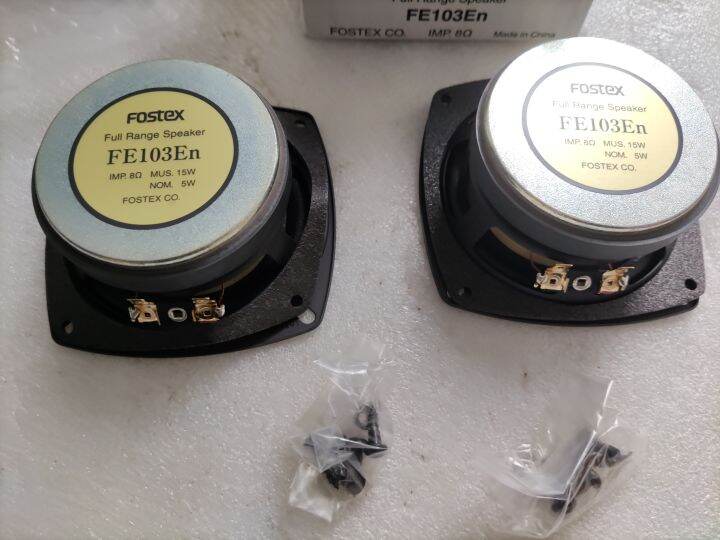 Fostex FE103EN 4-inch 8-euro high-efficiency full-range speaker unit ...