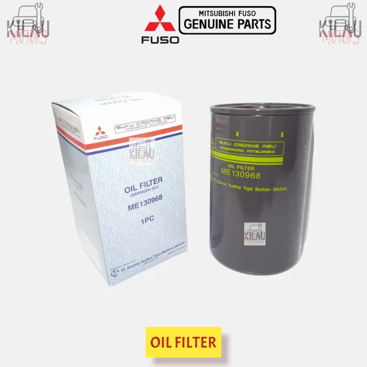 Oil Filter Saringan Oli Mitsubishi Fuso PS220 FN62F ME130968 | Lazada ...