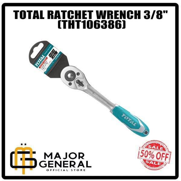 TOTAL RATCHET WRENCH 3/8" (THT106386) | Lazada PH
