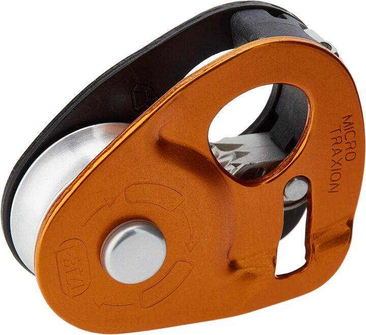PETZL P50 Micro Traxion รอกประสิทธิภาพสูงน้ำหนักเบาความคืบหน้า-จับรอก ...