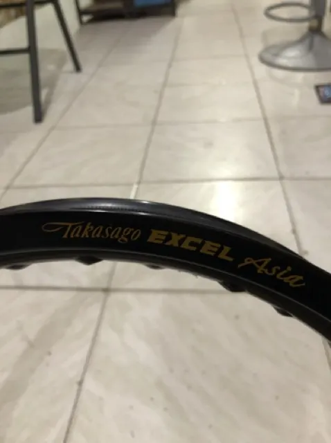 TAKASAGO EXCEL RIM GOLD/TITANIUM/BLACK (PER PIECE) | Lazada PH