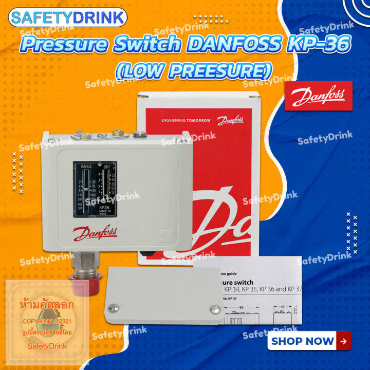 💦 SafetyDrink 💦 Pressure Switch DANFOSS KP-36 (LOW PREESURE) 💦 | Lazada.co.th